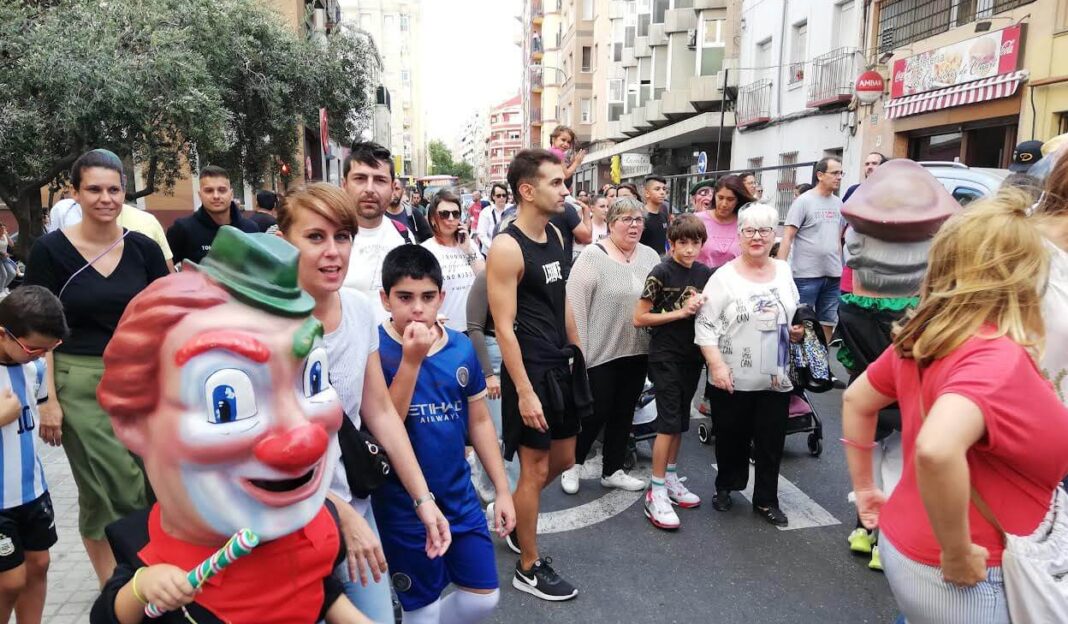 Recorridos y horarios de los cabezudos de las Fiestas de San José 2025