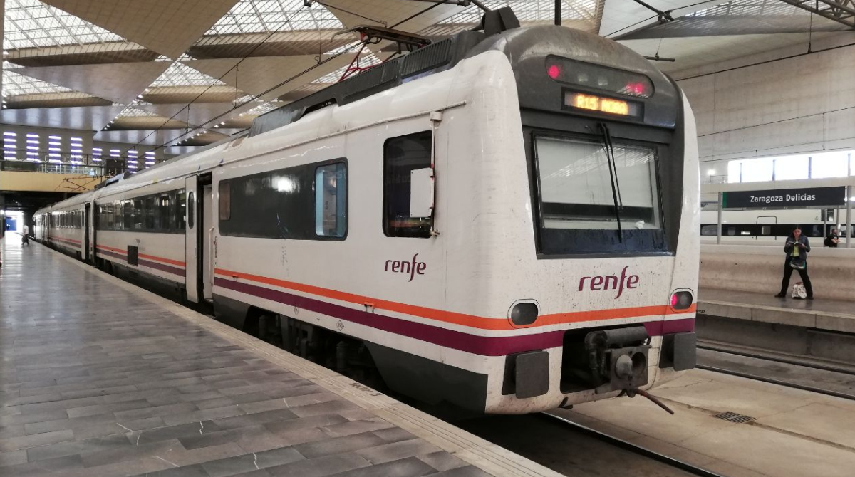 Renfe estrenará en 2024 un tren híbrido entre Teruel, Zaragoza y Madrid